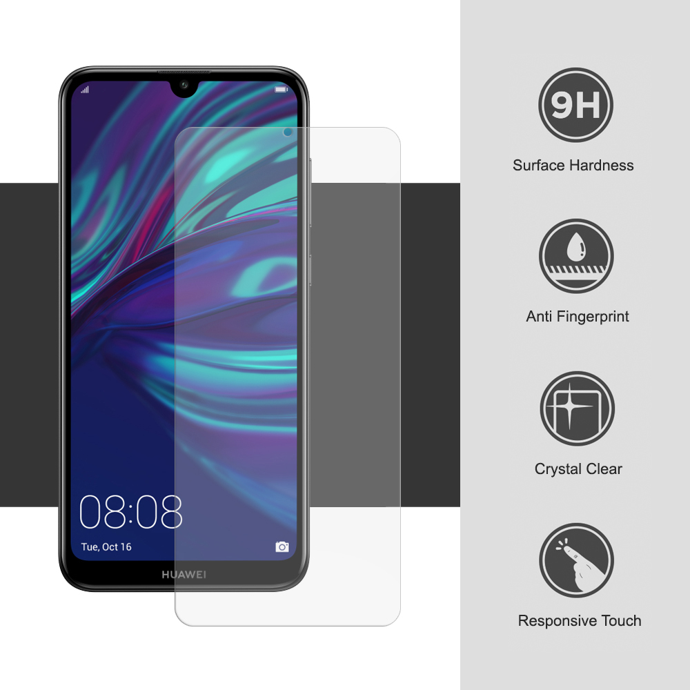 Tempered Glass Screen Protector for Huawei Y7 Pro 2019